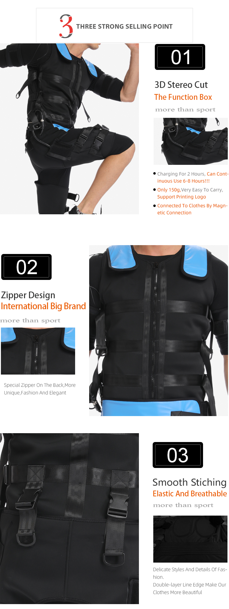 ems bio-jacket suit - BODYTECH