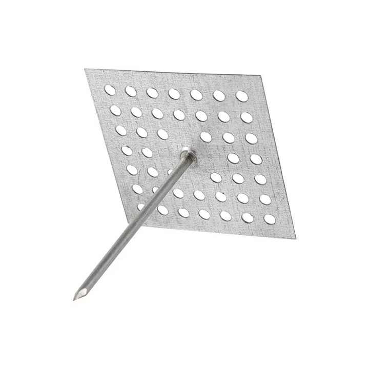 2-1/2inch Smooth Shank Galvanized Steel Perforated Pins