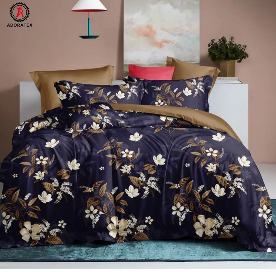 Wholesale 100% Polyester Bedding Set High Quality Extra Floral Patterns ...
