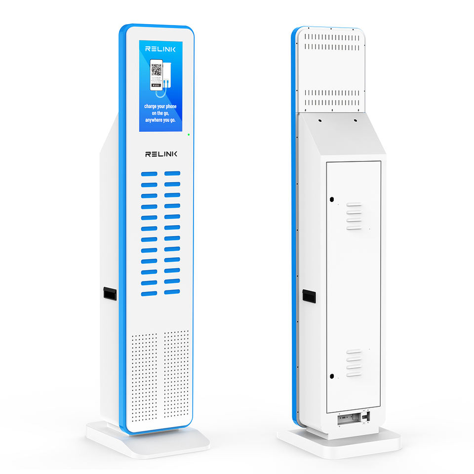 Shared Power Bank Rental System Kiosk with 15.6 Inch LED Display ...