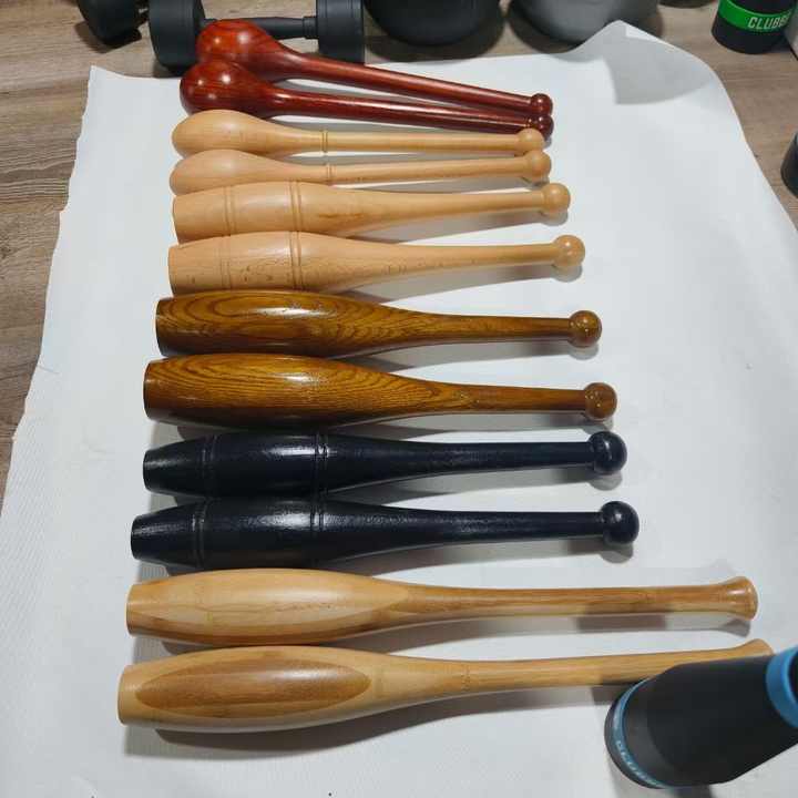 Fitness Accessories - Persian Meels Wooden Clubs Indian Clubbell Clubs
