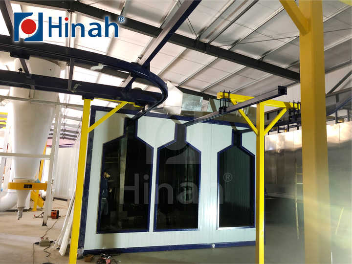 Industrial Curing Oven with Infrared Gas Burners for Powder Coating System
