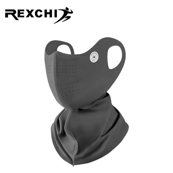 REXCHI XTJ129 Wholesale Custom Ice Silk Face Mask Neck UV Protection ...