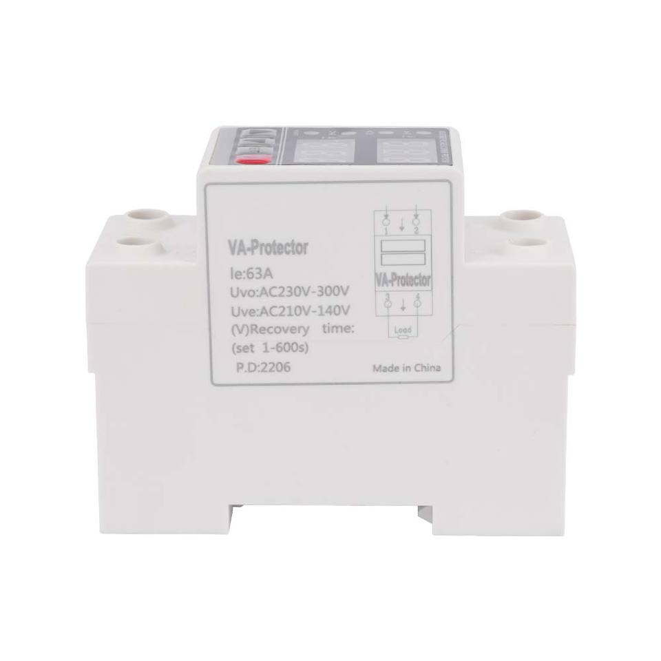 NIN VA-40A Single Phase LED Display Voltage Voltage Protector AC220V ...
