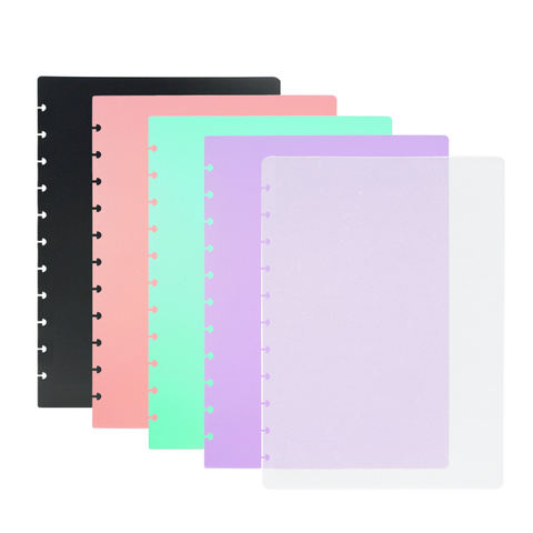 RINGNOTE custom leather notebook cover A5 binder for disc bound planner ...