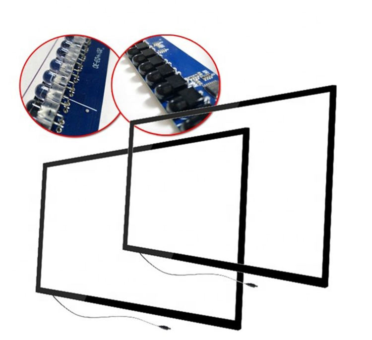 Interactive IR Touch Screen Android/Linux USB Aluminum Alloy LED ...