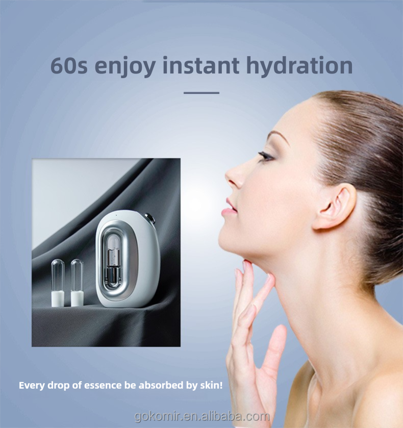 Nano Mist Sprayer Water-Based Serum Infuser Oxygen Injector Facial Mist ...