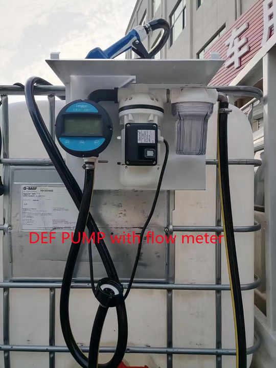 Adblue Ibc Pump Tote/def Dispenser with Flow/220V Adblue Filling Pump ...