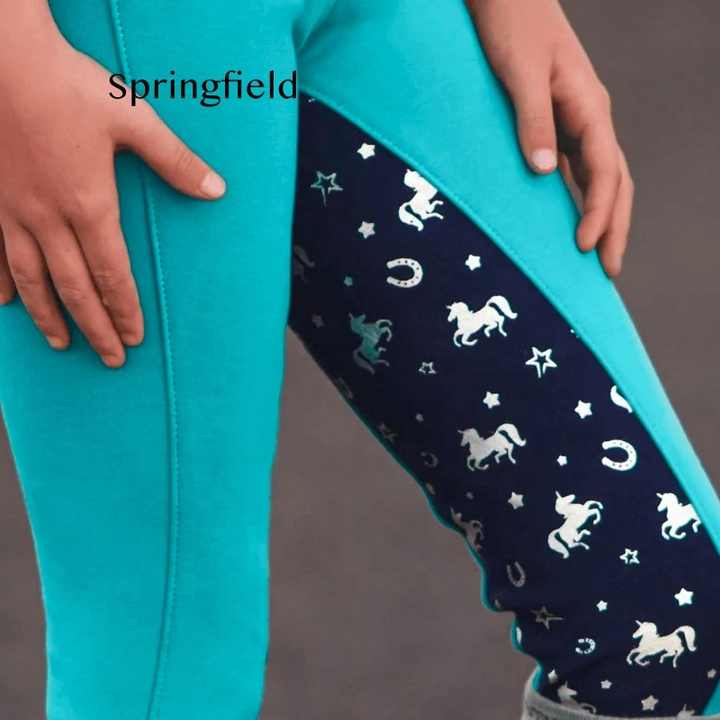 SF Top Quality Racing Kids Tights Horse Riding Legging Equestrian Kids ...