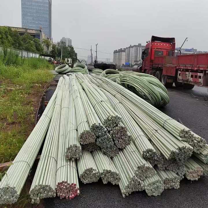 High Strength Lightweight GFRP Rebar CFRP Rebar BFRP Rods Custom Cut ...
