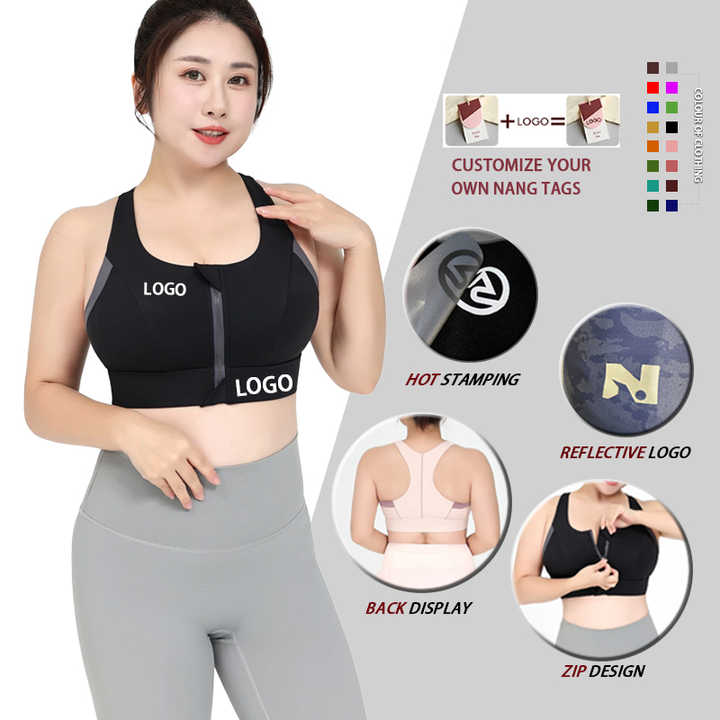 Shop Our Plus Size Fitness Running Bra - Padded & Plain