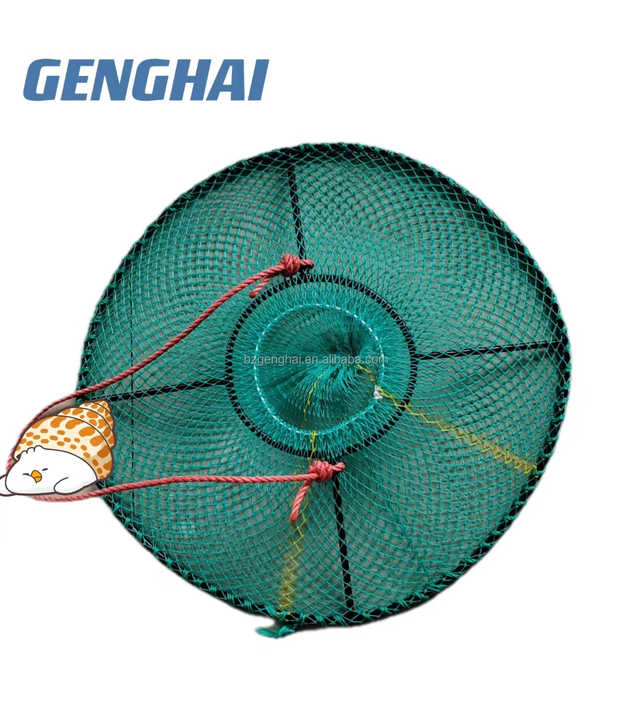 Fishing Net and Steel Trap Conch Fishing Creel Cage Sea Snail Cage for ...