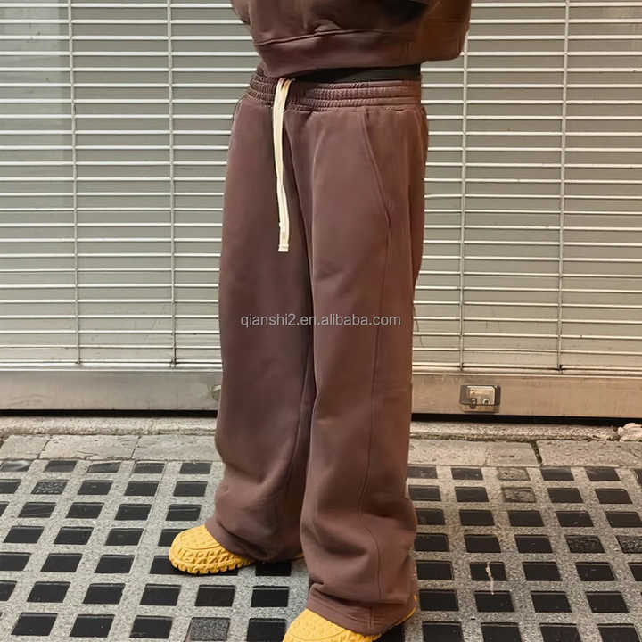 QIANSHI Streetwear Oversized Baggy Sweatpants for Men