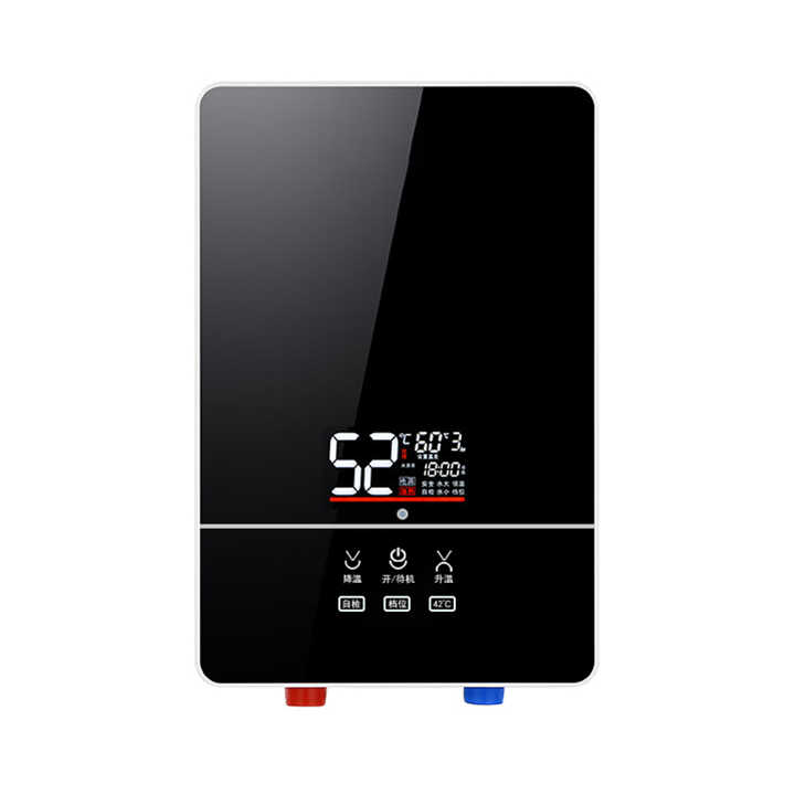 6000W Slim Electric Instant Water Heater LED Display for Home Hotel ...