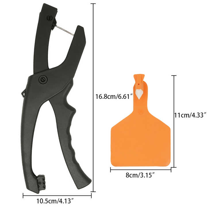Livestock Animal Identification - TPU Ear Tags & Applicator