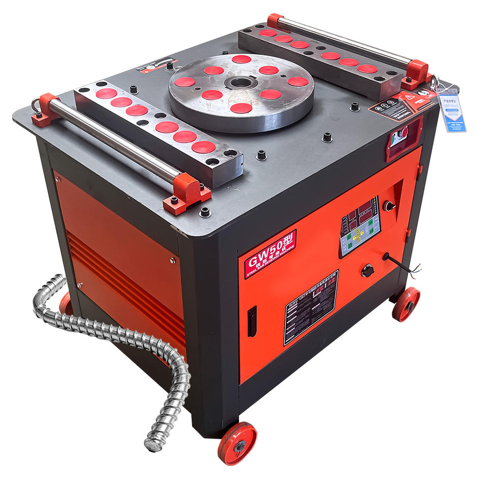 Precision PLC Reinforcing Bar Bender High Productivity One-year ...
