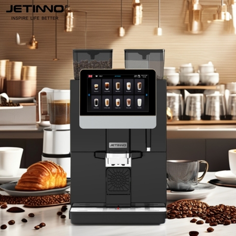 Jetinno JL31B Fully Automatic Coffee Machine with Milk Foam System for ...