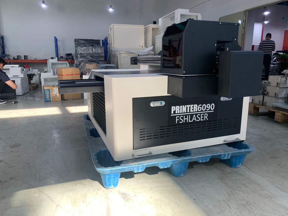 WU Lazer Marking Machine Label & Card Printer Large Format Flatbed All ...