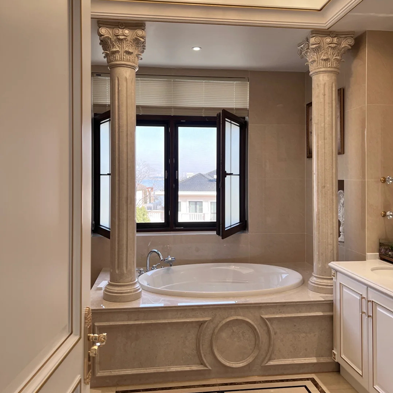 New Design Modern Villa Building Architectural Decoration Marble ...