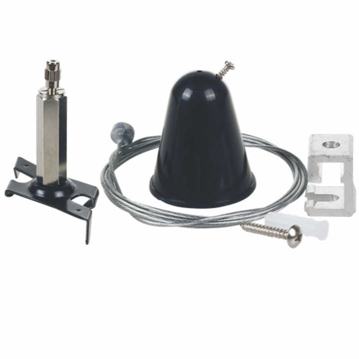 Modern Design EZCLIK LED Track Suspension Kit 3 Circuits 4 Wires Easy ...