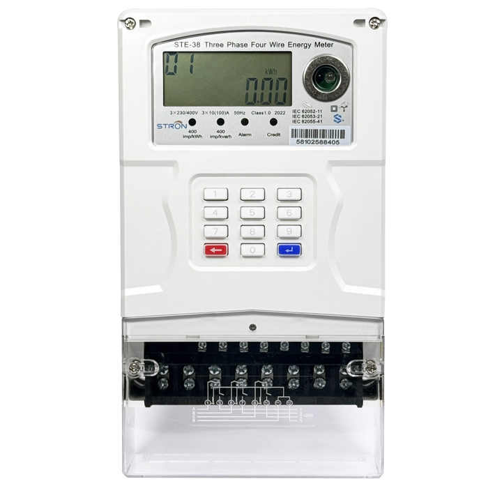 STS Electricity 3P Prepaid Three-Phase Meter IP54 Electricity Meter ...