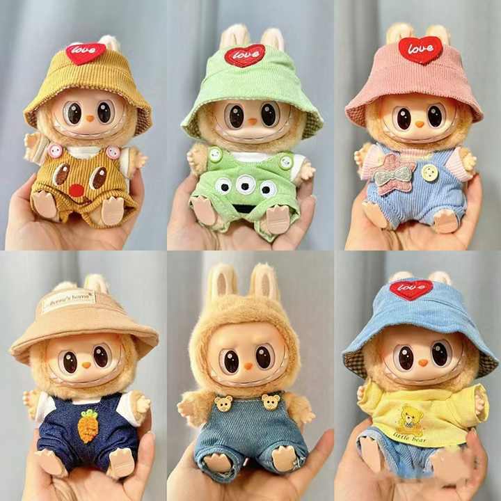 Cute Monsters Labubu Kid Toys Mini stuffed toys Anime Kawaii Action ...