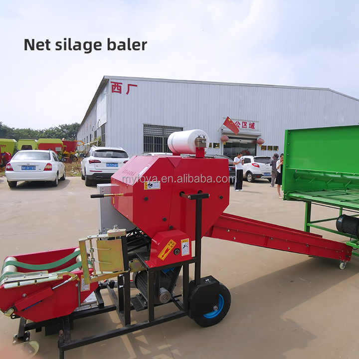 Silage baler and wrapper grass hay silage baler machine for grass ...