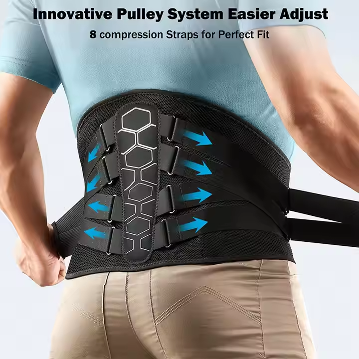 TJ-WM019 Melenlt Lower Back Brace Joints Fixation for Pain Relief with ...