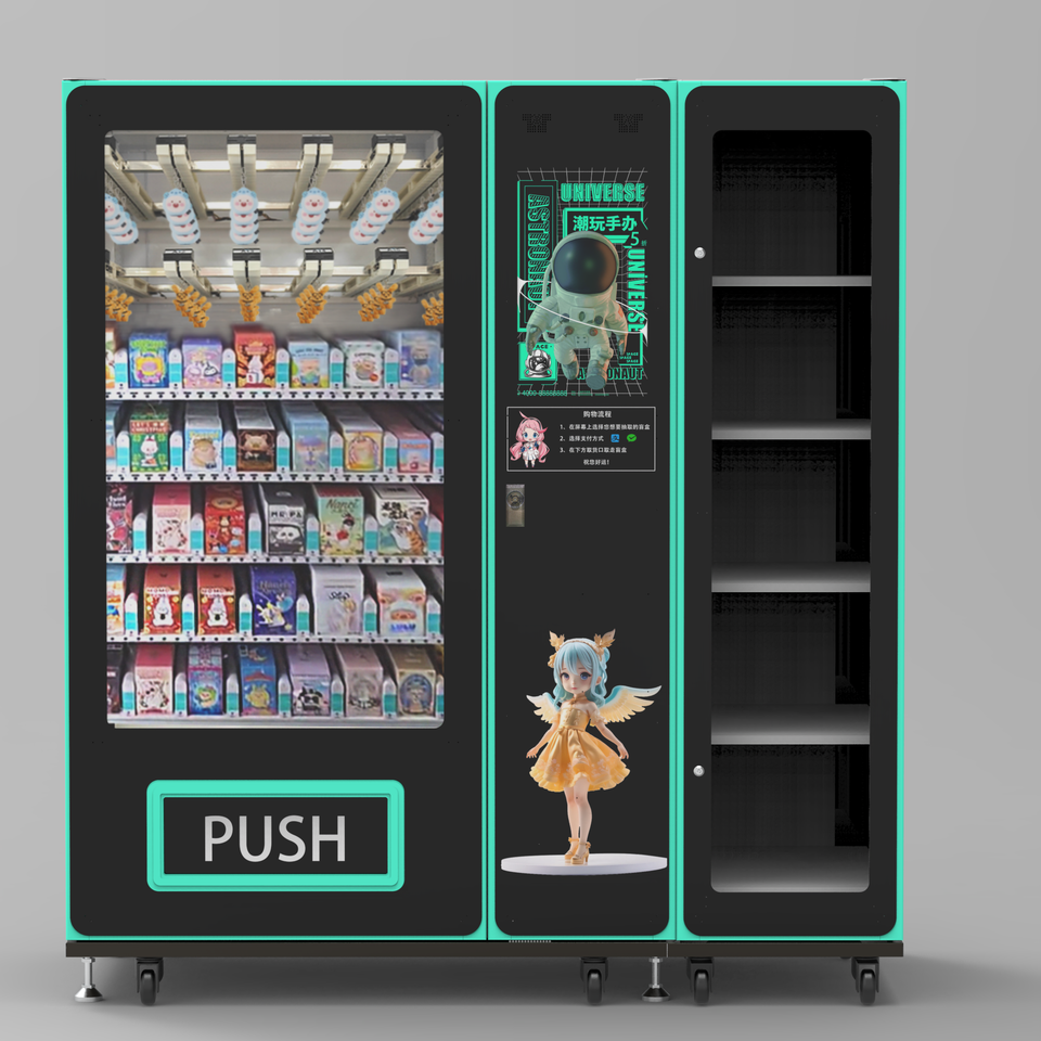 ZD 24-Hour Self-Service Custom Maquinas Expendedoras Blind Box Vending ...