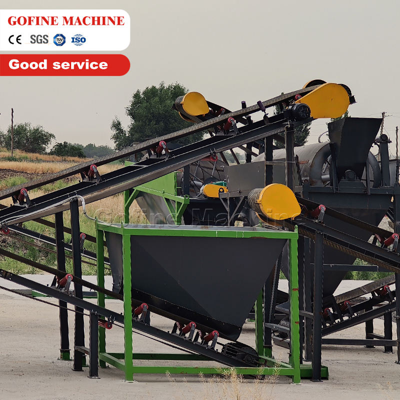 Industrial Automatic Soil Mixer & Potting Soil Blender Production Line ...
