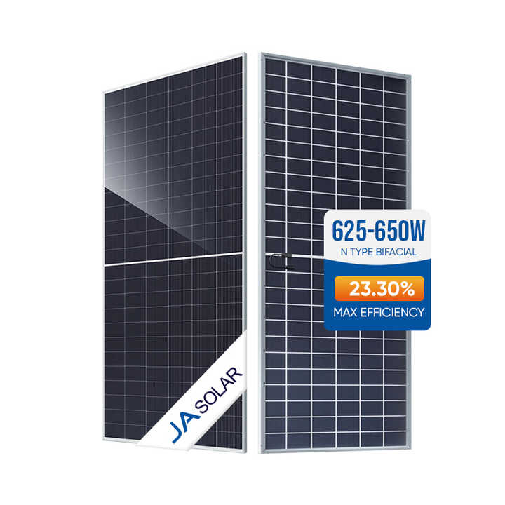 JA Solar Bifacial Panels - Efficient Power Generation