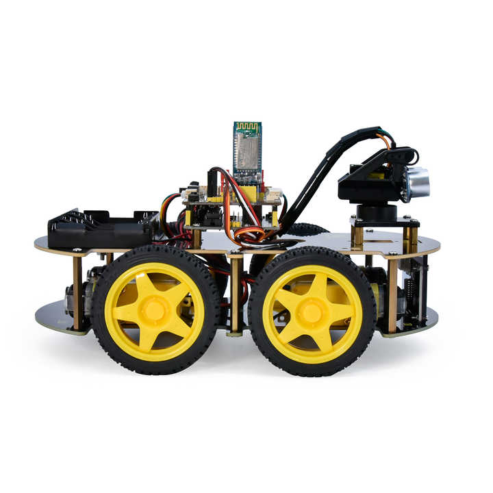 4WD Robot Car Kit - STEM Education with Arduino Tutorials
