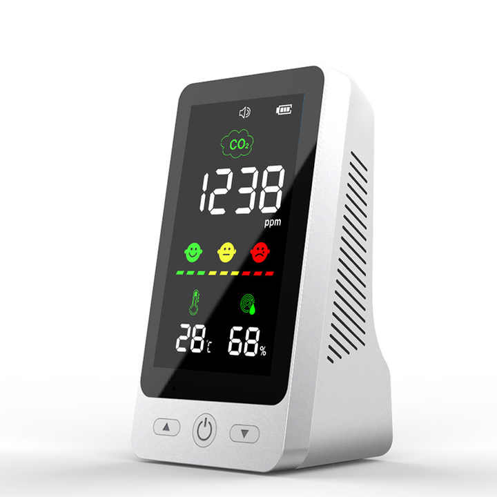 Indoor Air Quality Monitor CO2 Meter Air Tester CO2,Temperature ...