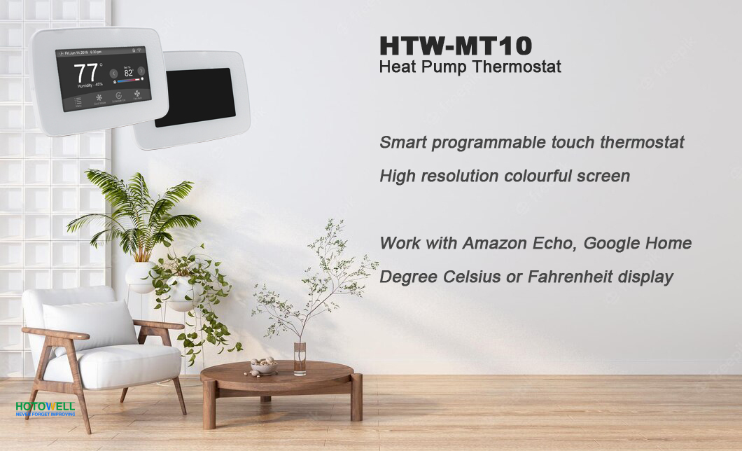 Tuya Thermostat Temperature Controller Smart Heat Pump Thermostat with ...