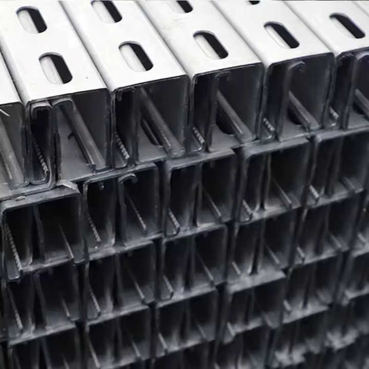 Cold-Formed C-Channel PV Mounting Pre-Punched Holes Fits Most Solar ...