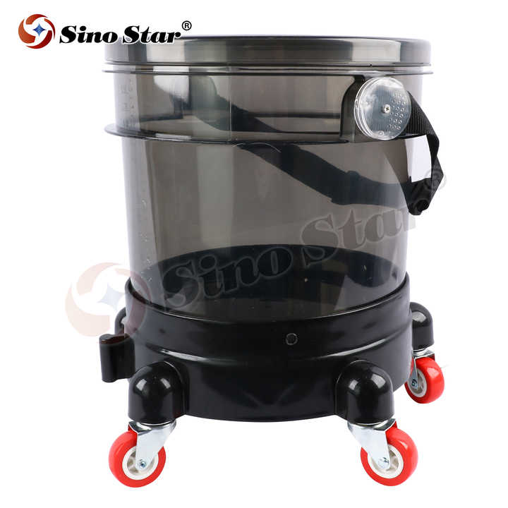Sino Star Transparent Detailing Car Wash Bucket Dirt Trap Car Wash ...