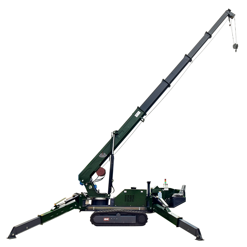 Rubber Crawler Cantilever Electric Crane Hydraulic Telescopic Boom ...