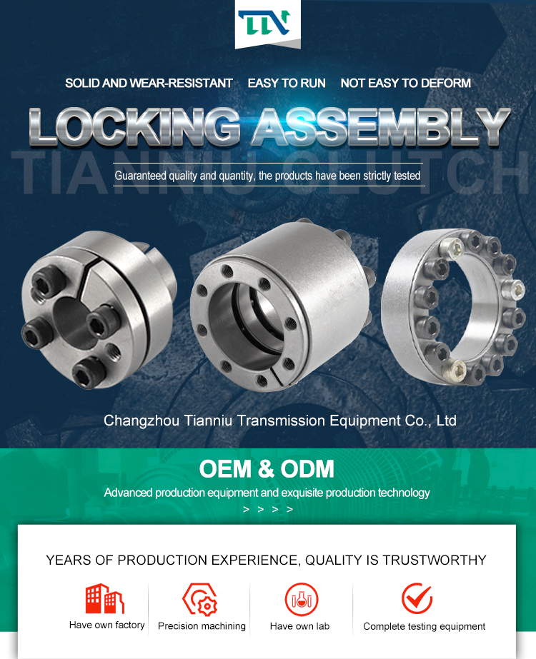 Power Locking Assembly RLK200 Z2 75*115 Shaft Hub Elements Locking ...