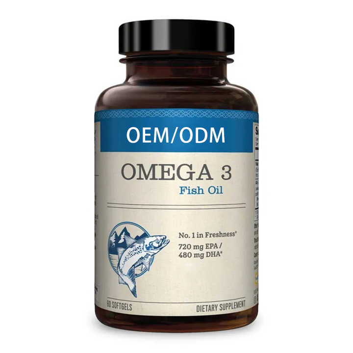 OEM ODM High Quality Customized Food Supplement EPA DHA Softgel Deep Sea Omega 3 Fish Oil ...