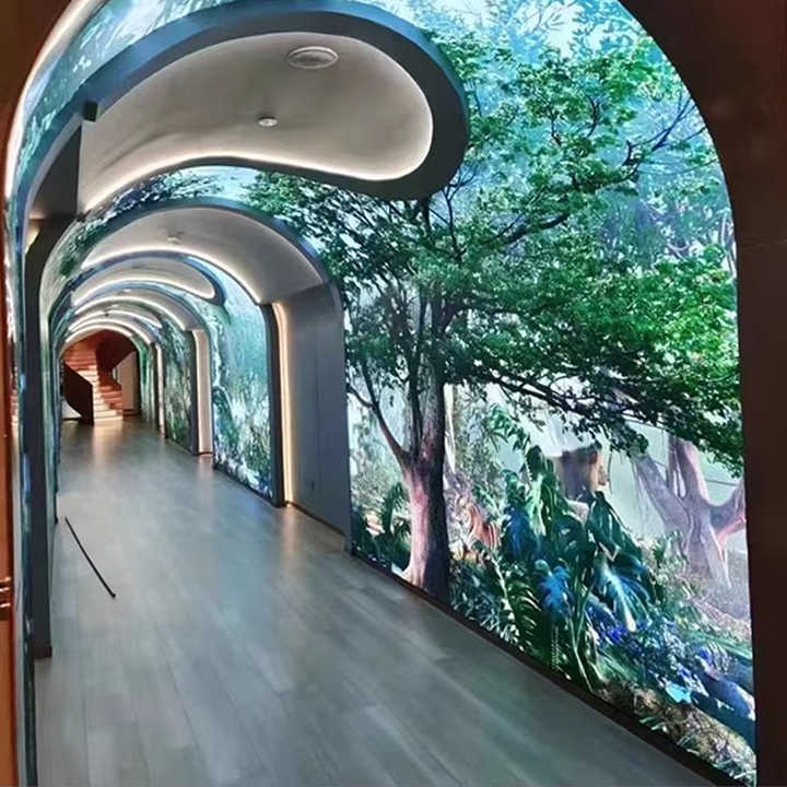 3D Magic Interactive Time Tunnel - Immersive LED Display