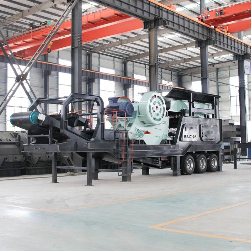 High-Efficiency Mobile Crusher Plant Limestone Crushing Machine ...