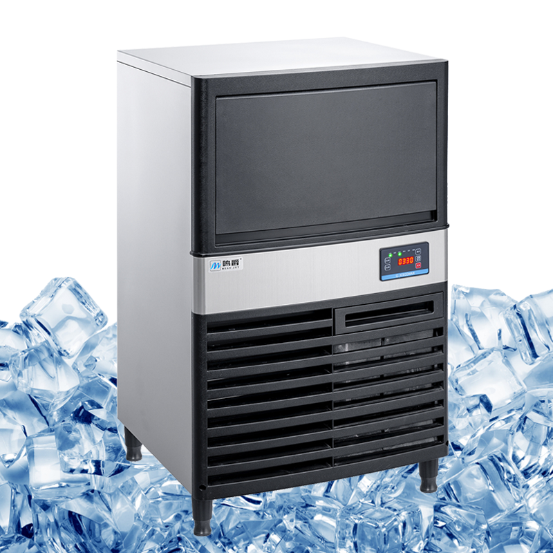 High-quality Electric Commercial Ice Maker Cube Ice Shape 45kg Capacity ...