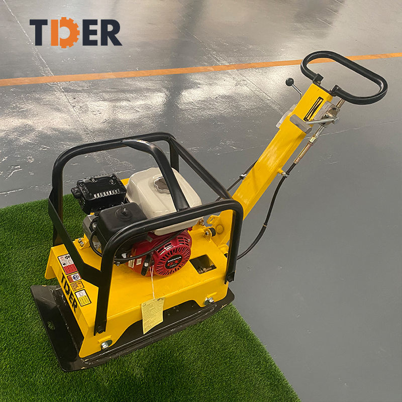 TDER Gasoline Flat Rammer Asphalt Concrete Pavement Leveling Hand-held ...