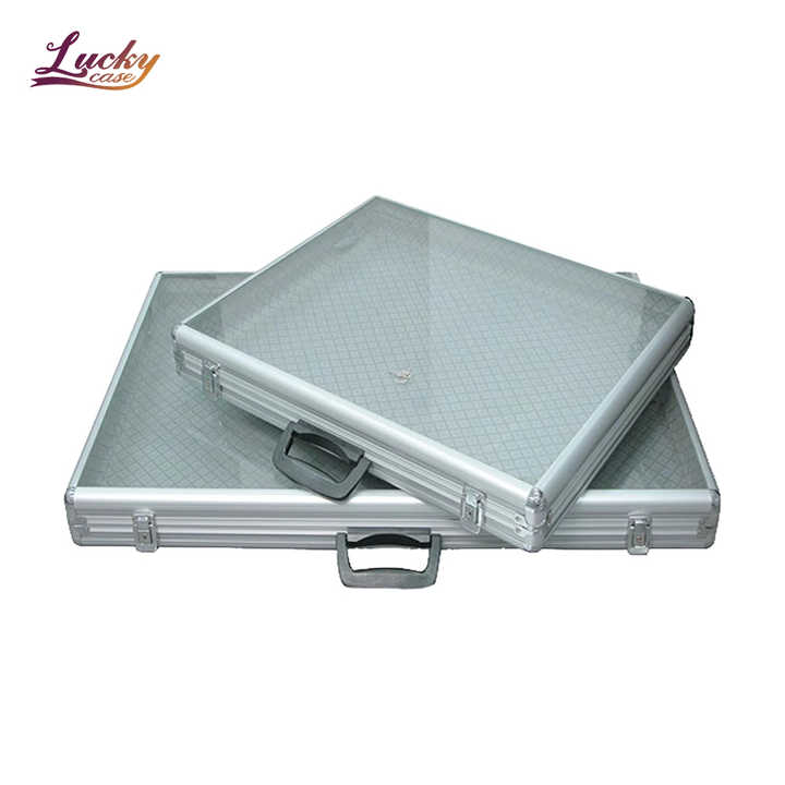 Aluminum Table Top Display Case - Secure & Customizable