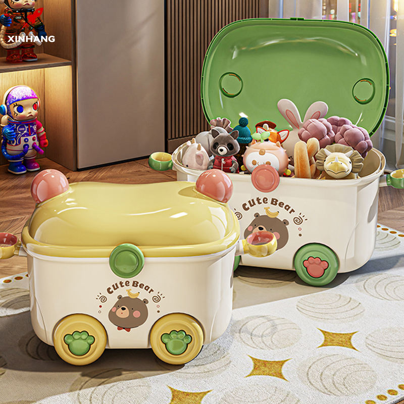 Xinhang Cute Plastic Stackable Storage Box Home Toys Storage Basket ...