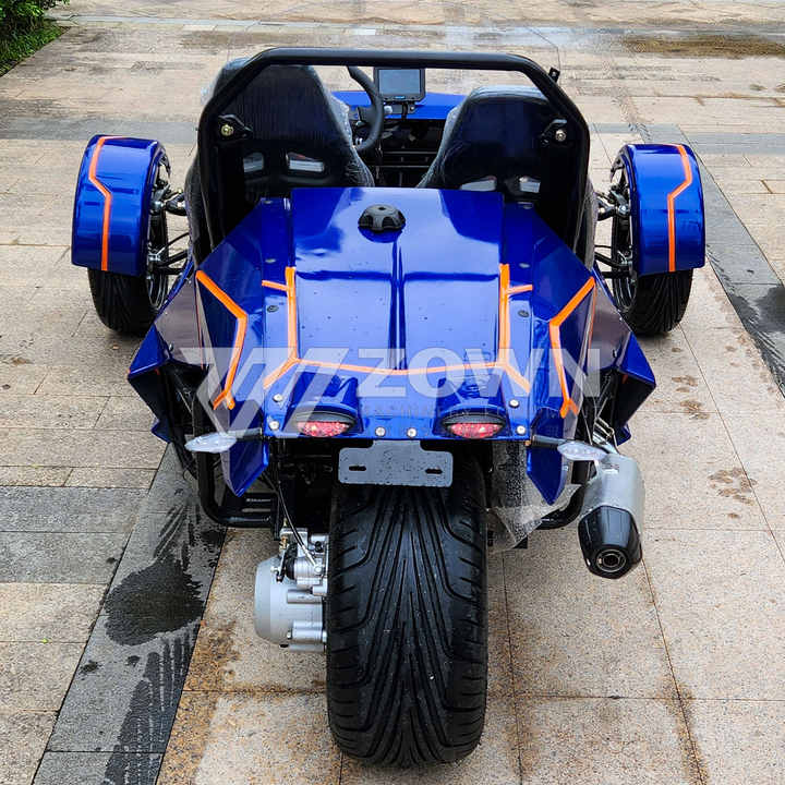 350CC New Design Popular Trike Roadster Seat Go Kart Adult Moto Quade 2 ...
