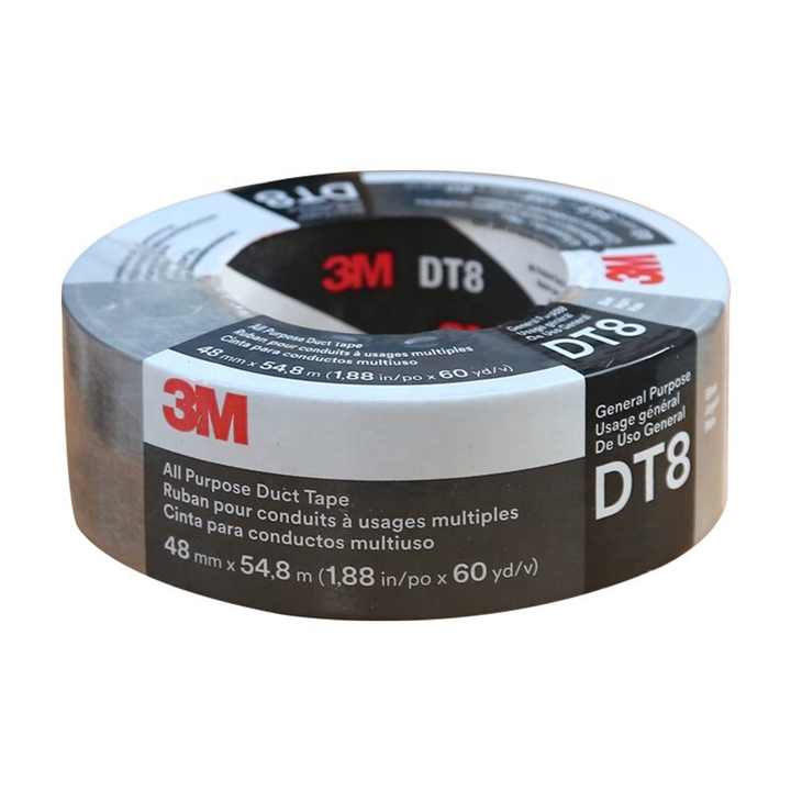 3M DT8 All Purpose Duct Single Sided Cloth-based Repair Tape with ...