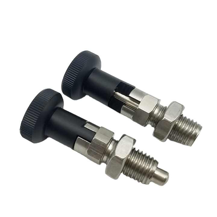 304/316 Stainless Steel Threaded Spring Plunger Push Fit