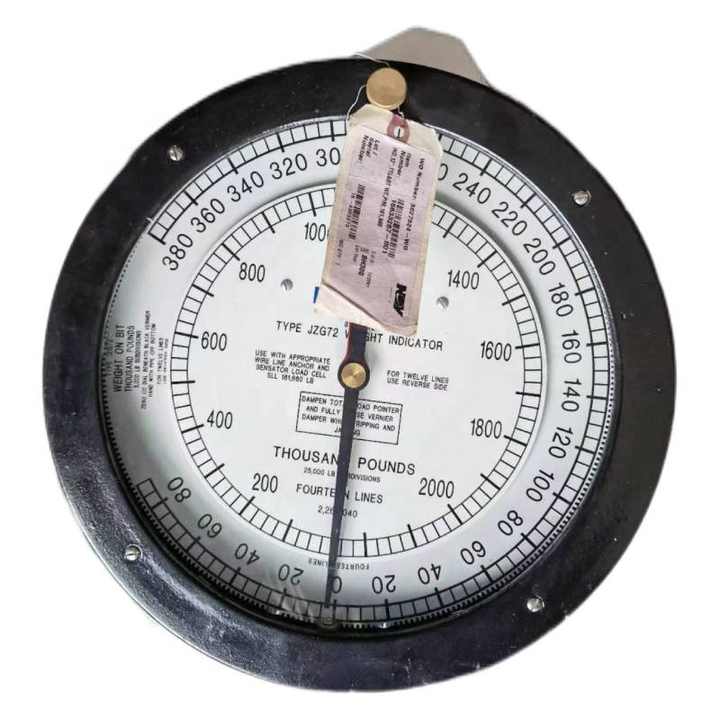 MD TOTCO Hydraulic Gauge Weight Indicators System - 1 Year Warranty