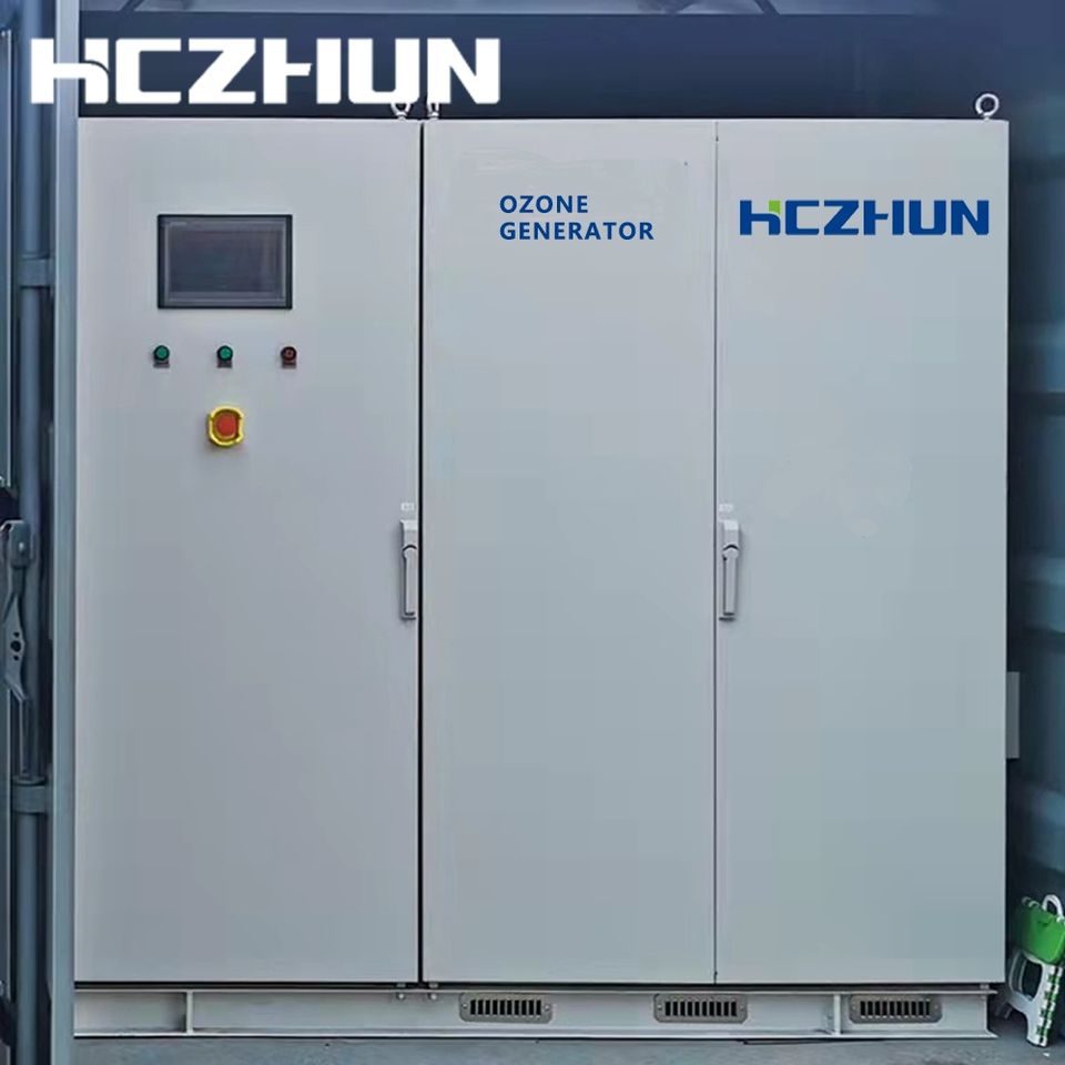 Industrial Ozone Generator 4000-20000g/h Corona Discharge for Water ...